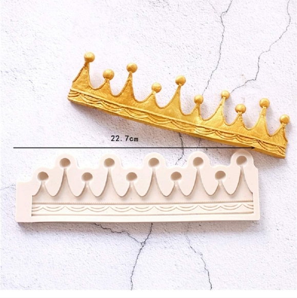 jerBany | Kitchen | Jevenis 5 Pcs Prince Crown Mold For Fondant Crown ...